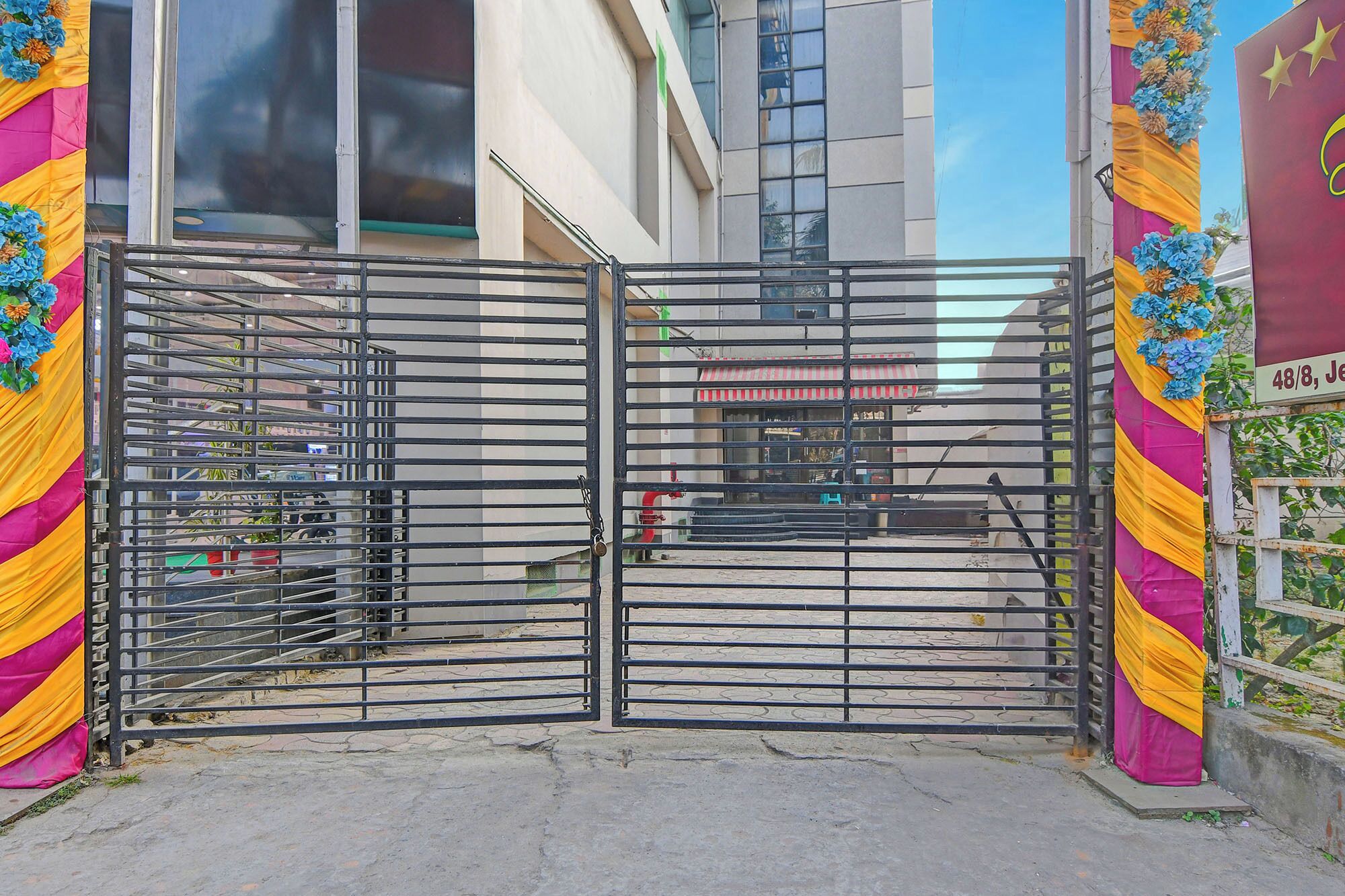 Entrada da propriedade