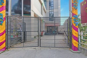 Entrada do alojamento