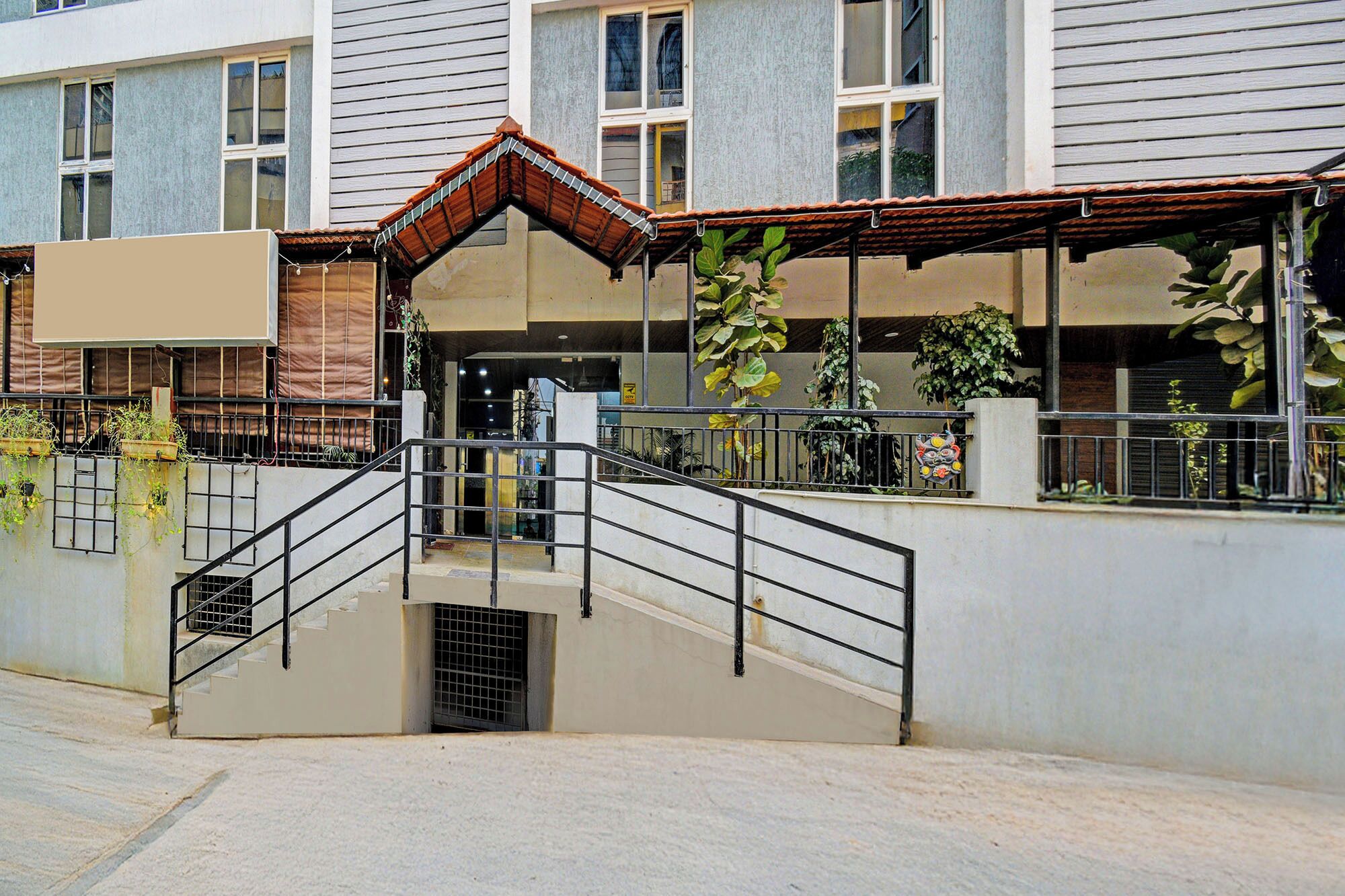 Entrada da propriedade