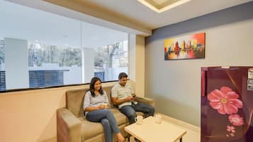 Sala de estar do lobby