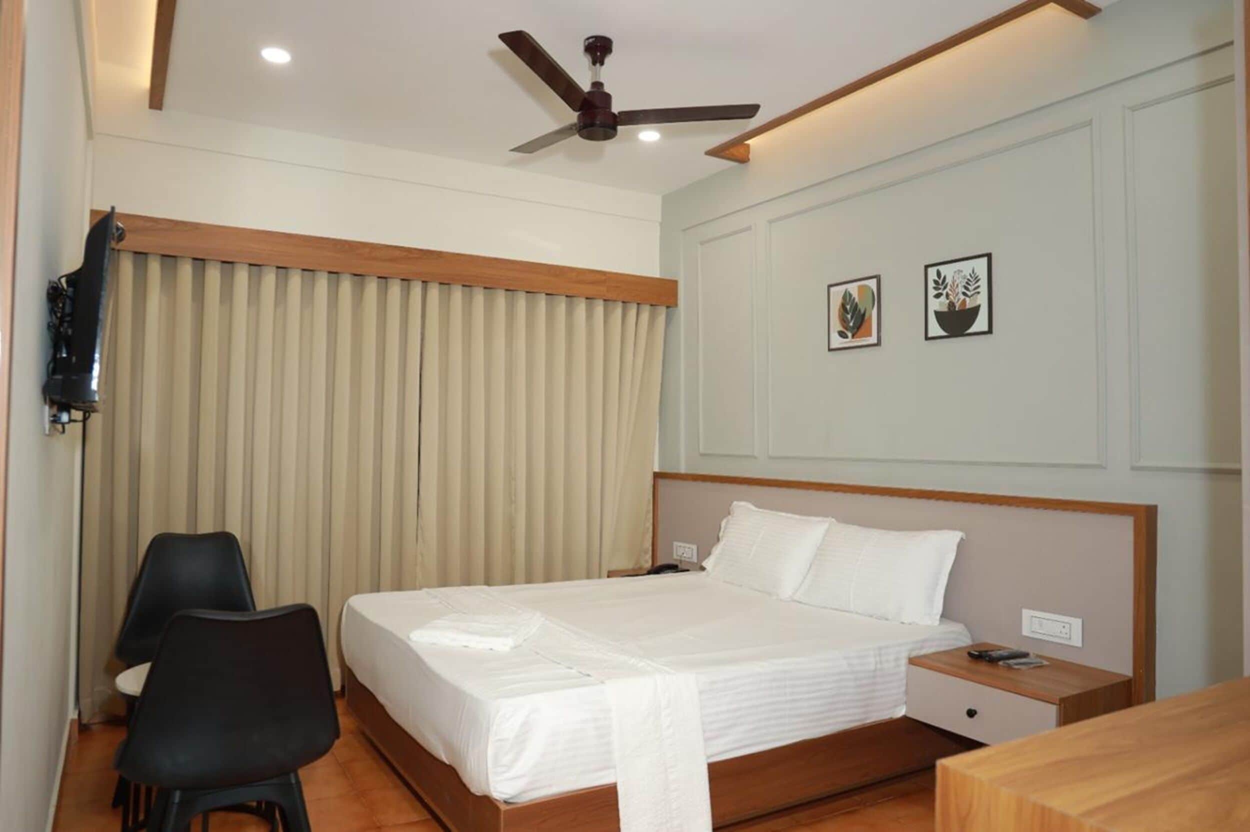 Quarto casal luxo, ar-condicionado