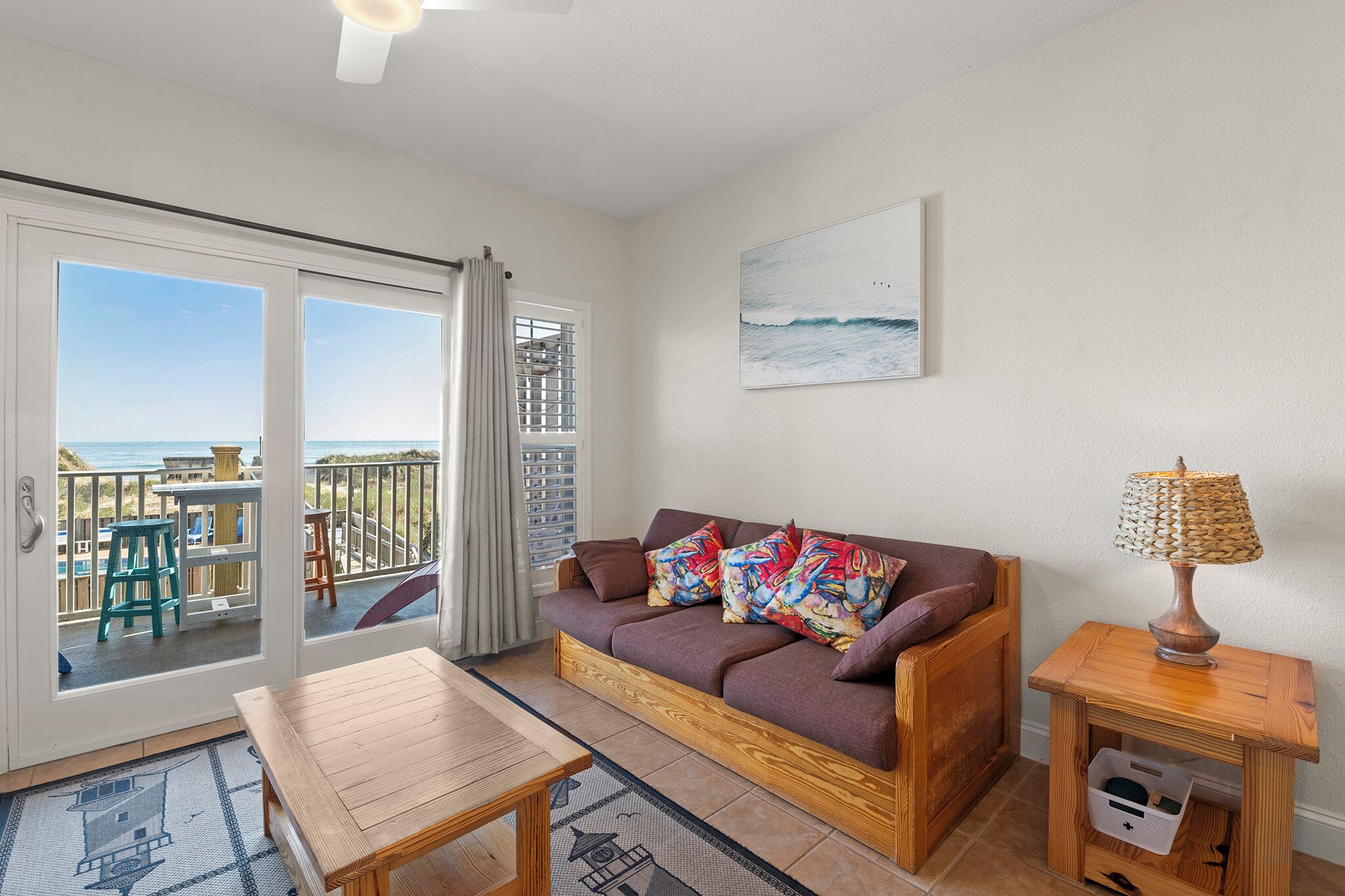 Reel Life: Oceanfront Condo | Elevator | Pool Table - Hatteras, NC