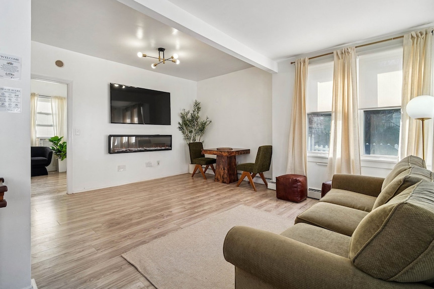 Stylish Apt Near Nyc, Metlife With Parking & Patio - ホウソーン, NJ