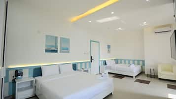 Quarto Quádruplo Familiar | Secretária, Wi-fi grátis