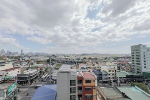 Vista para a cidade desde o alojamento