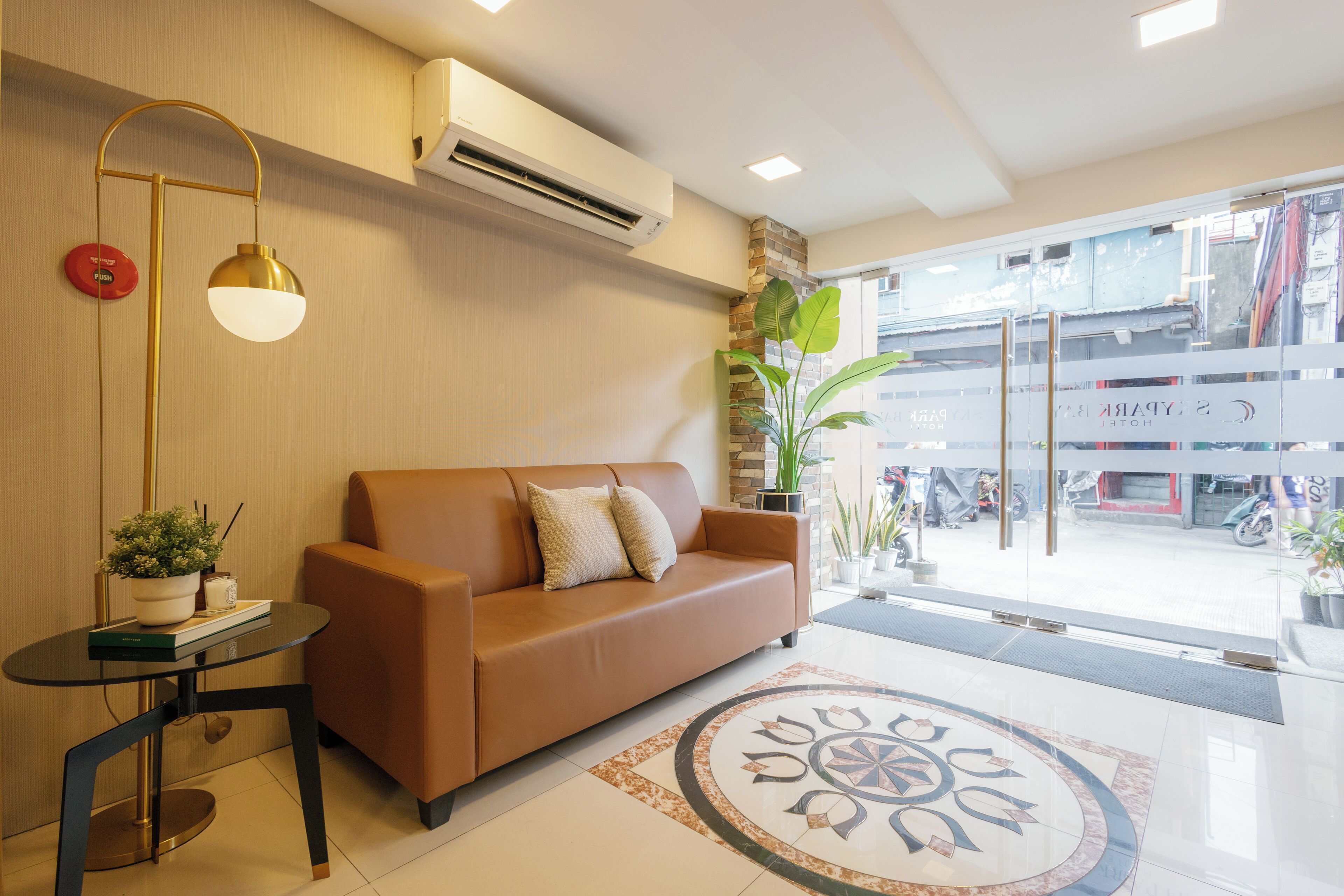 Sala de estar do lobby