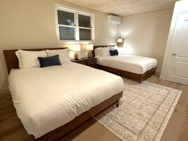 Quartos insonorizados, Wi-fi grátis, com decoração personalizada