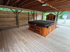 Banheira de hidromassagem exterior