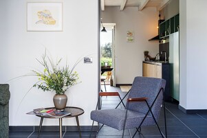 Apartamento Clássico, vista para o pátio | Interior