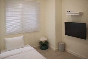 Quarto solteiro | Wi-Fi de cortesia