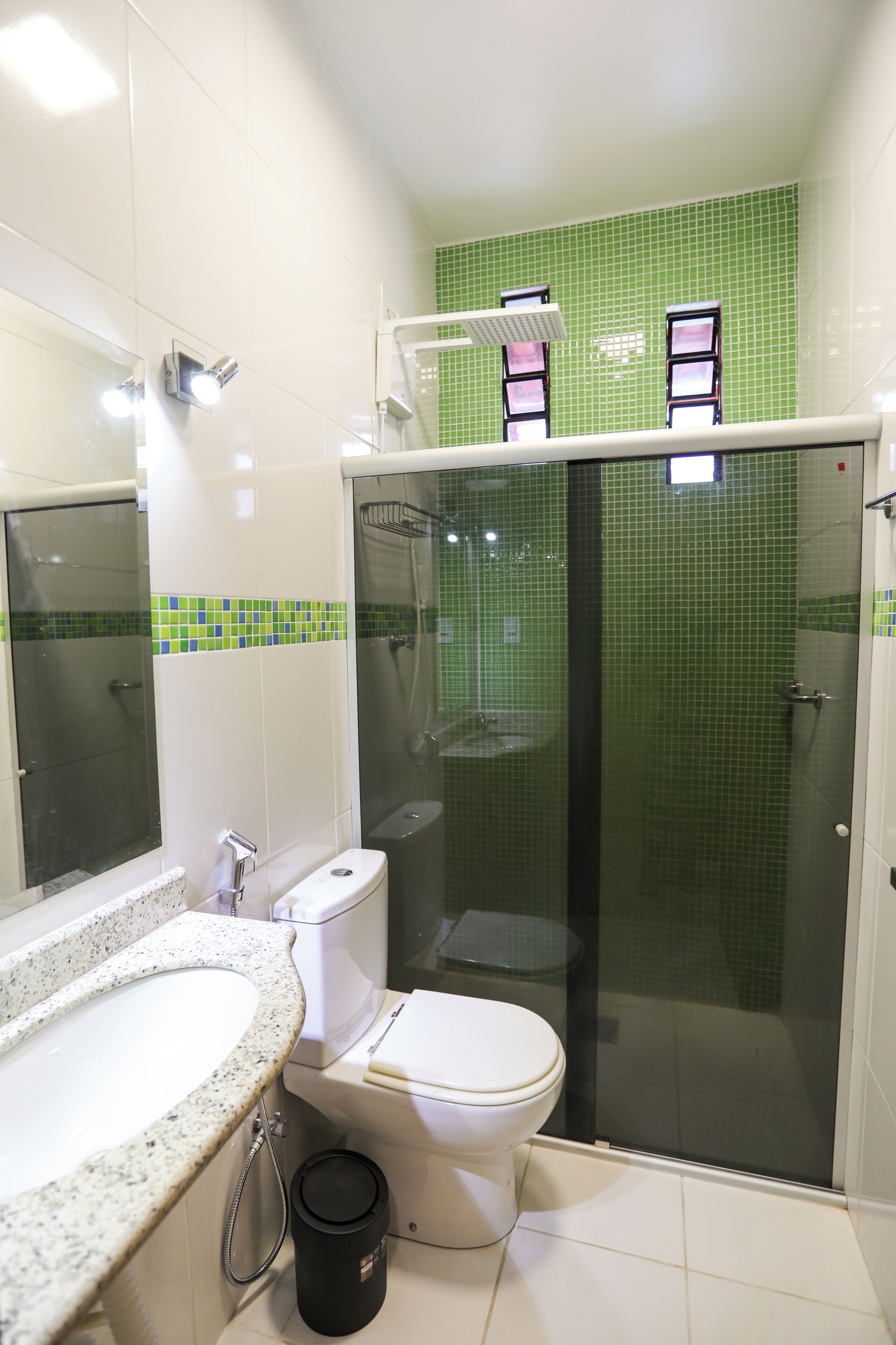 Quarto Familiar, varanda, Vista para a cidade | Casa de banho