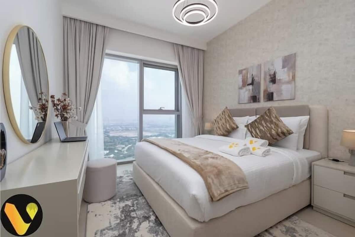 Apartamento de Luxo, varanda, Vista para a cidade | Lençóis de algodão egípcio, roupa de alta qualidade, cofre no quarto