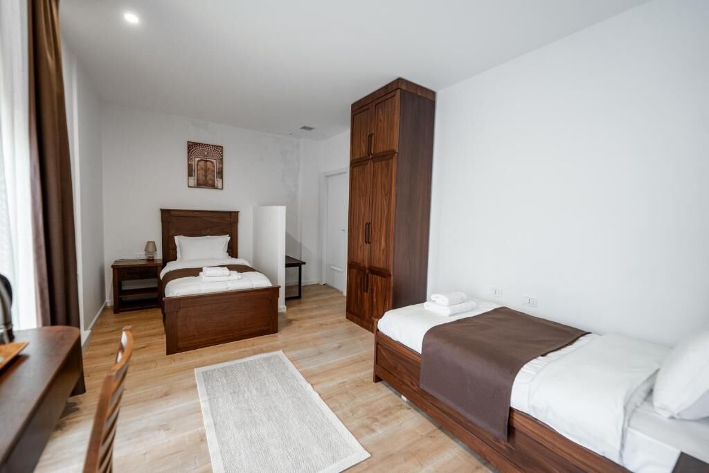 Quarto Twin Deluxe, varanda, Vista para a cidade