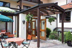 Entrada do alojamento