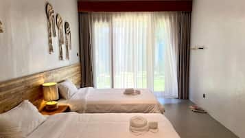 Quarto Duplo ou Twin, vista para o jardim | Wi-fi grátis