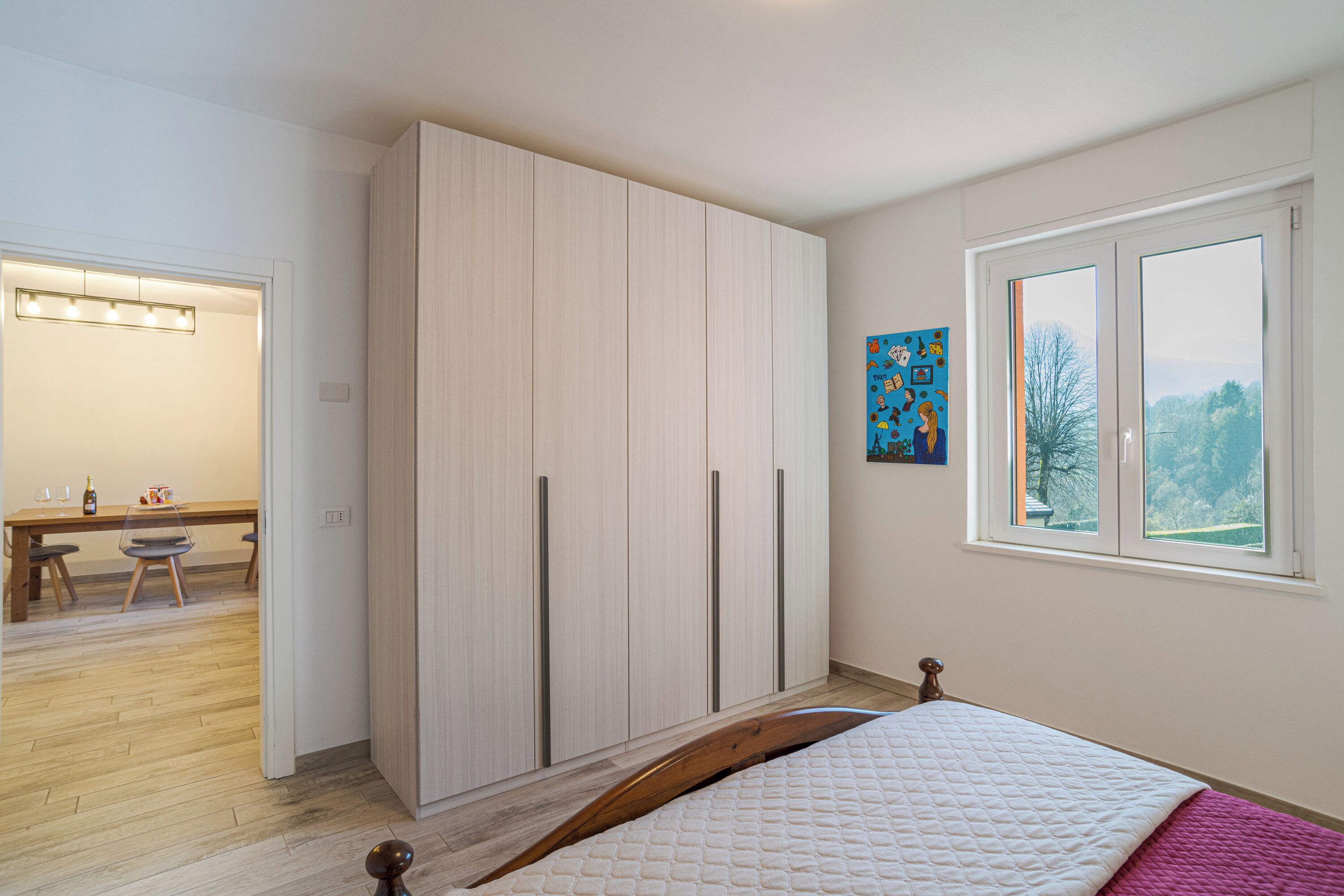 Apartamento família, vários quartos, ao lado da montanha (Casa Lauretta) | Vista do quarto