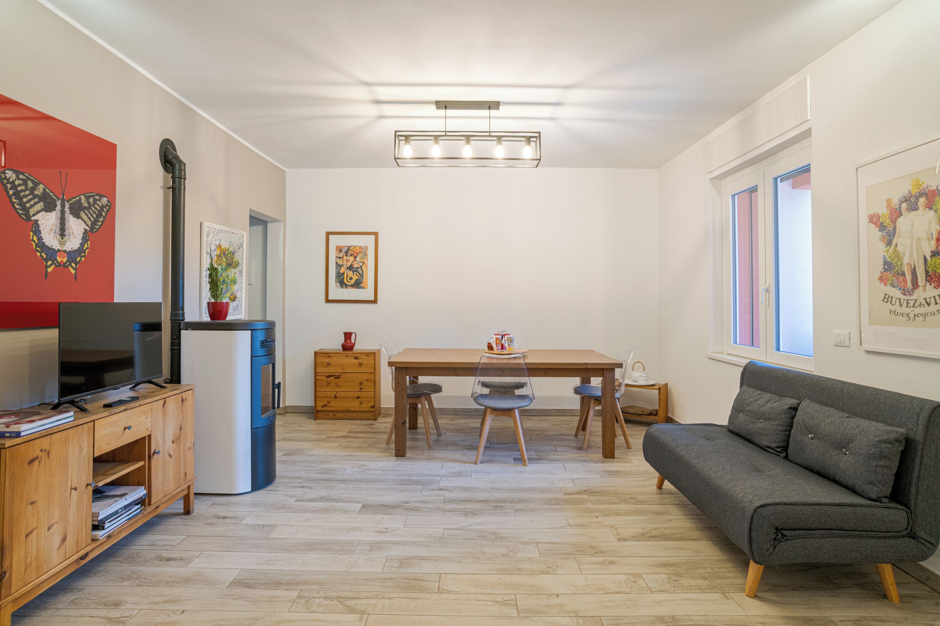 Apartamento Familiar, vários quartos, junto à montanha (Casa Lauretta) | Interior
