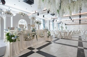 Espaço interior para casamentos