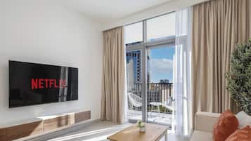 Apartamento, varanda | Sala