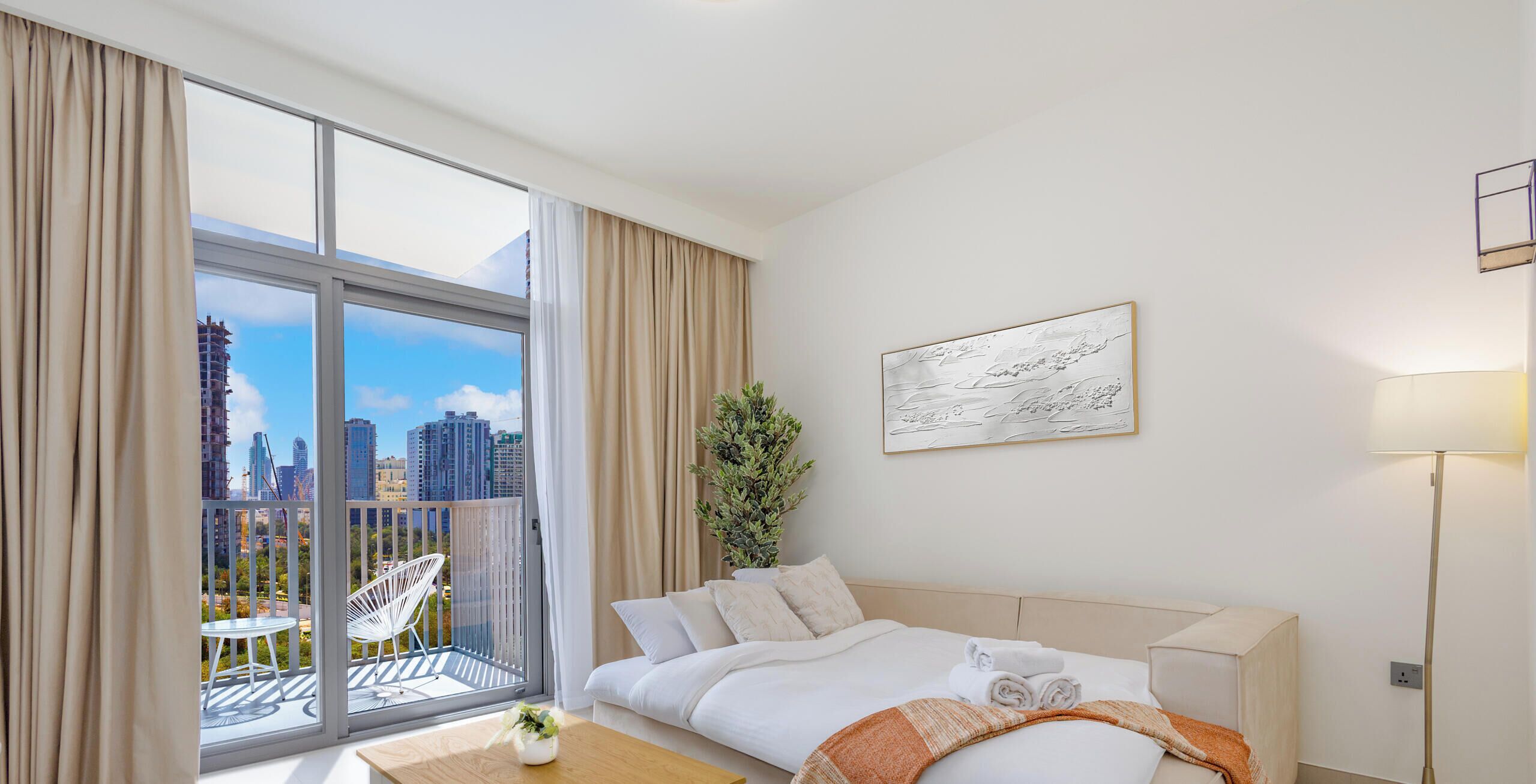 Apartamento, varanda | Sala