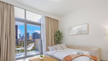 Apartamento, varanda | Sala