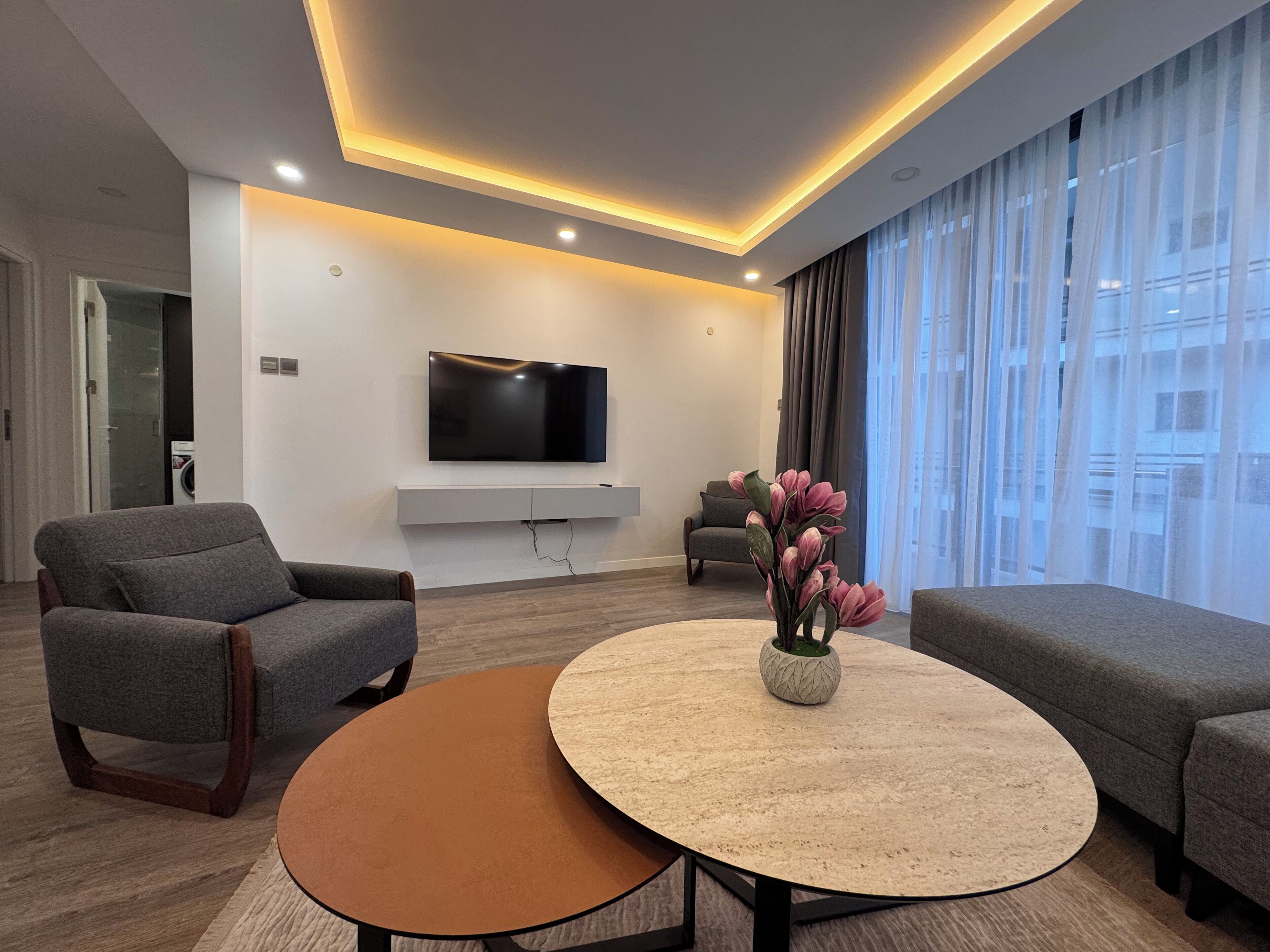 2-bedroom Apartment In A Secure Complex With A Swimming Pool, In Girne. - Chypre