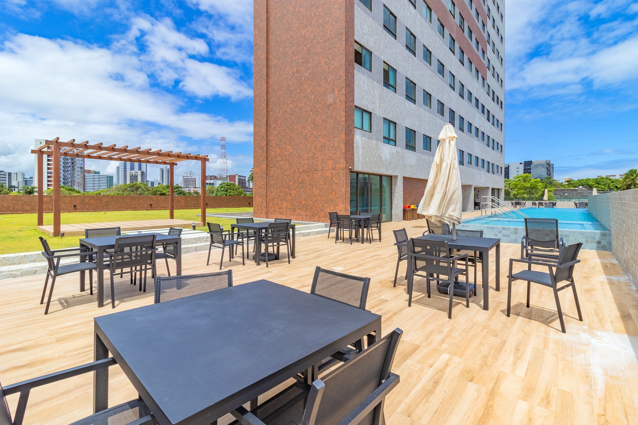 Apartamento Básico | Refeições ao ar livre