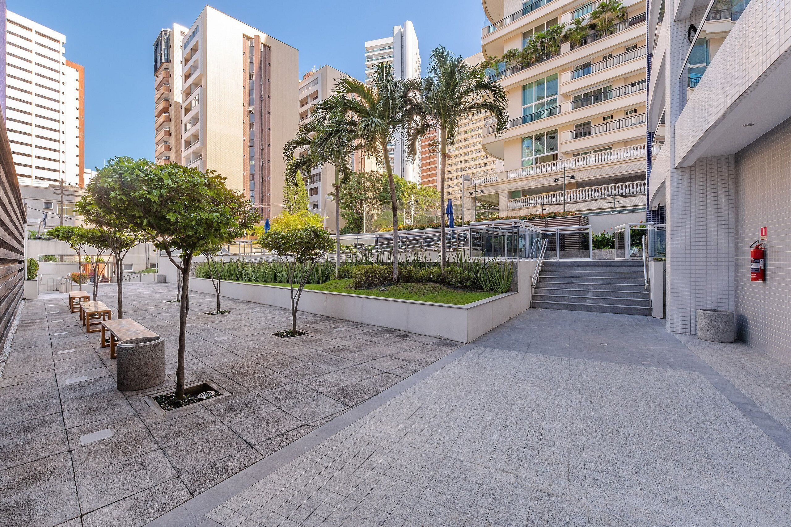 Área de recreio para crianças (ao ar livre)