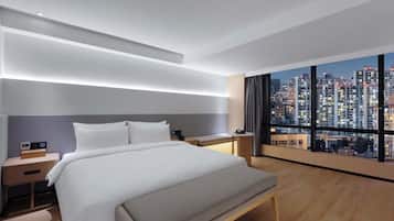 Quarto casal urbano, vista para a cidade | Vista do quarto