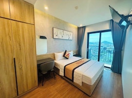 Quarto casal | Wi-Fi de cortesia, roupa de cama