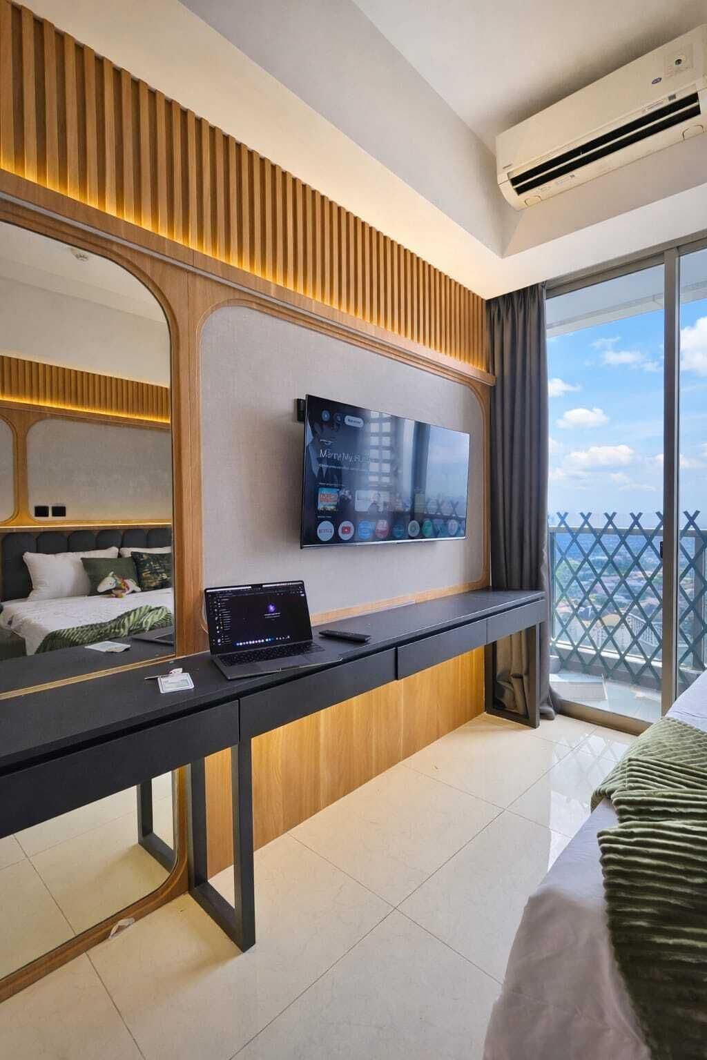 Estúdio, 1 quarto, vista para a cidade | Ferros/tábuas de passar roupa, Wi-Fi de cortesia