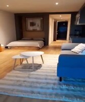 Suíte estúdio superluxo | Quartos à prova de som, Wi-Fi de cortesia, roupa de cama