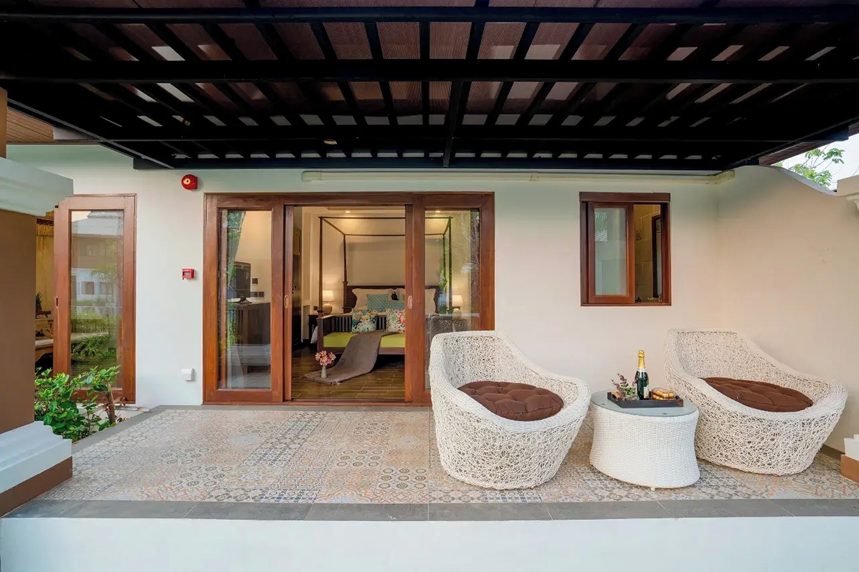 Fachada do alojamento