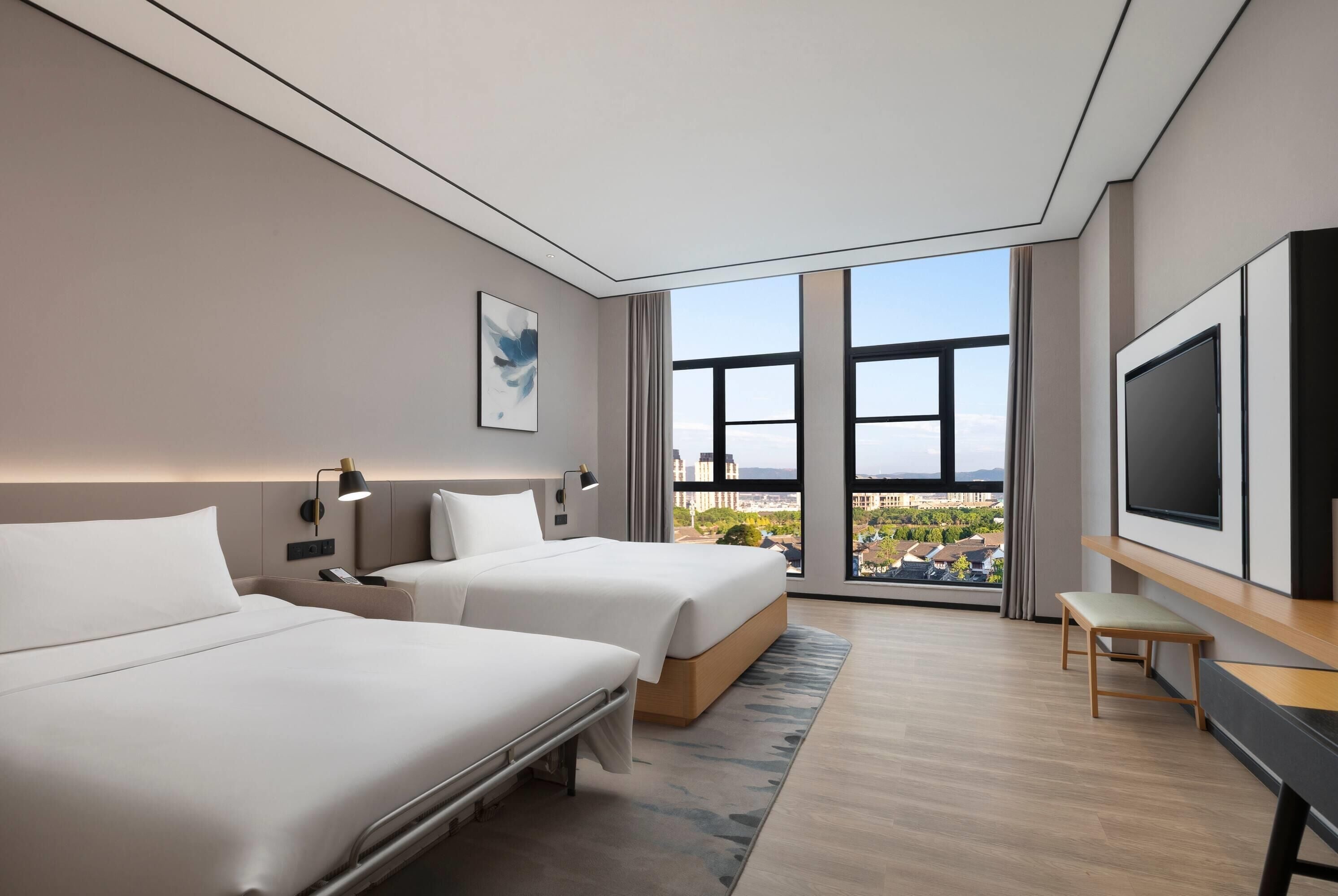 Quarto superior, 2 camas de casal, para não fumantes