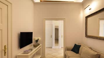 Apartamento Deluxe, 2 quartos | Com decoração personalizada, com mobília individualizada, Wi-fi grátis