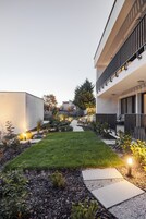 Vista para o jardim