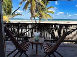 Quarto Superior, não fumadores, vista para a praia | Terraço/pátio interior