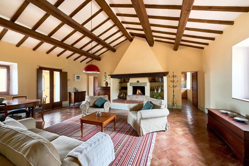 Podere I Prati Prachtig Uitzicht Op De Monte Amiata In De Val Dorcia In Toscane. Zwembad - Pienza