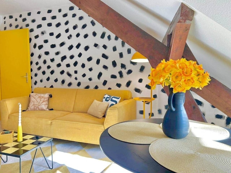 Yellow Suite - Séjour Design à 3 - Alsace / Vosges - Lac du Lachtelweiher