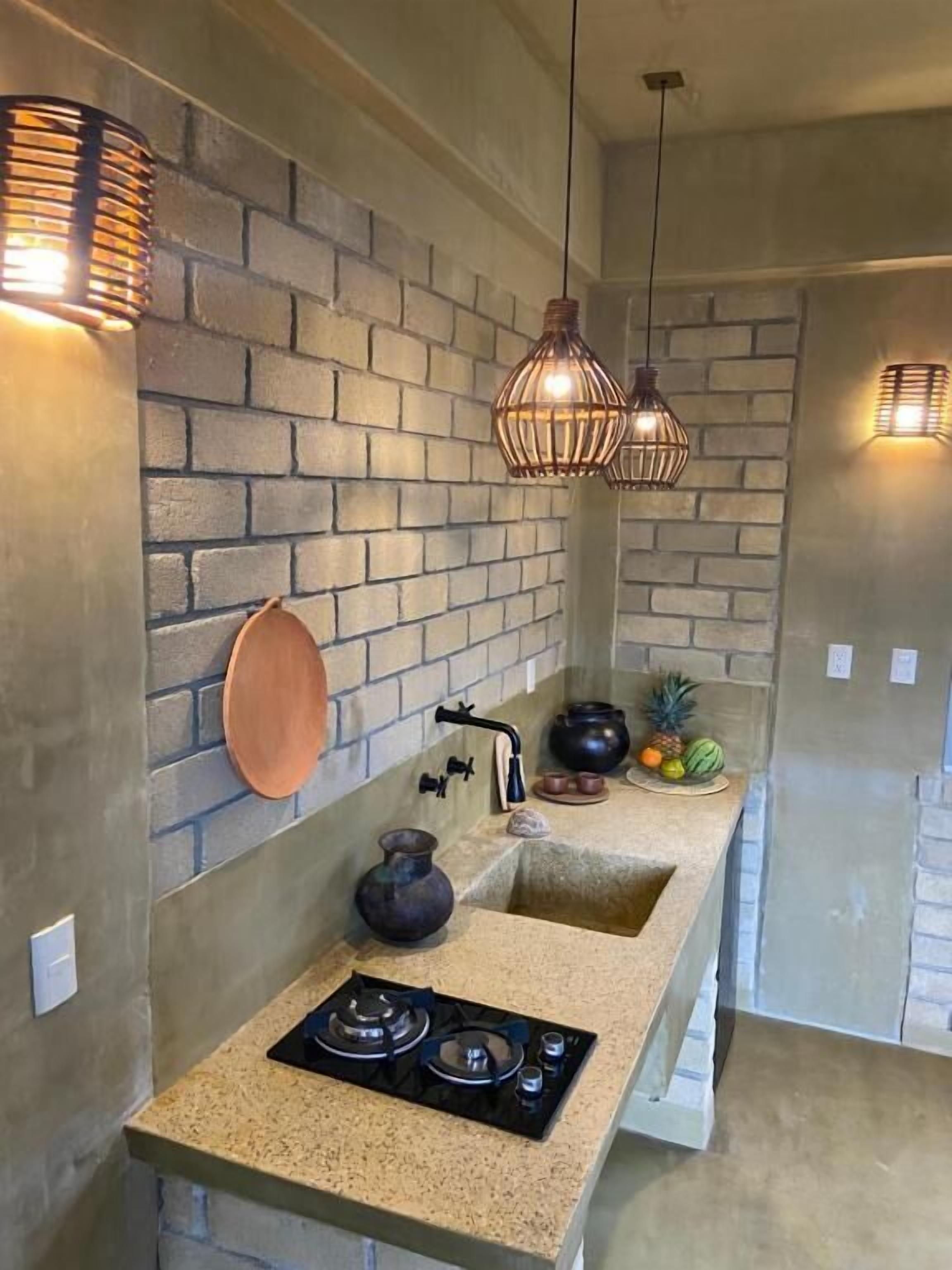 Loft Deluxe Apartament | Cozinha privada | Minifrigorífico, utensílios de cozinha 