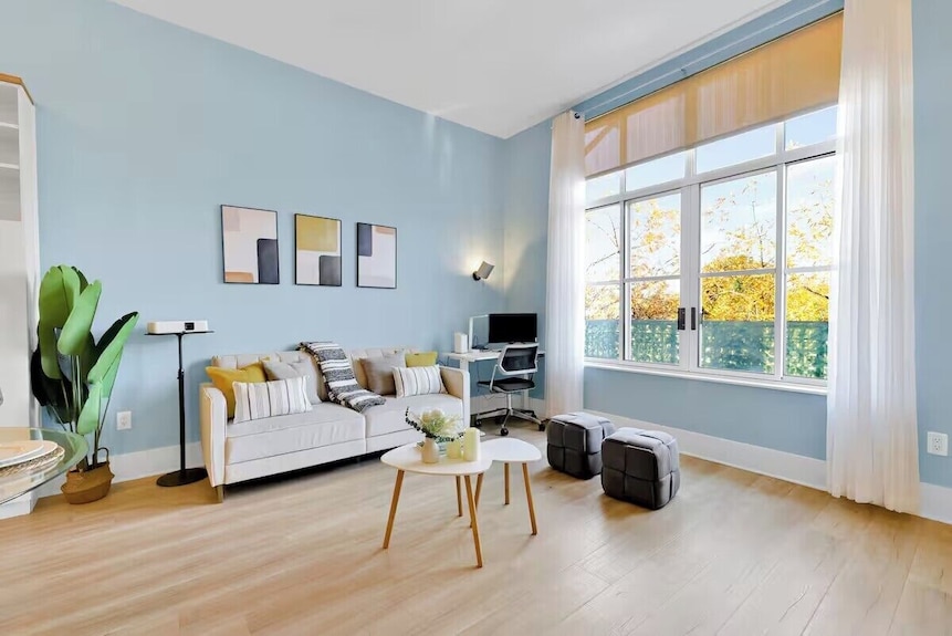 New Modern Condo In Heart Of Santana Row W/theater - サンノゼ