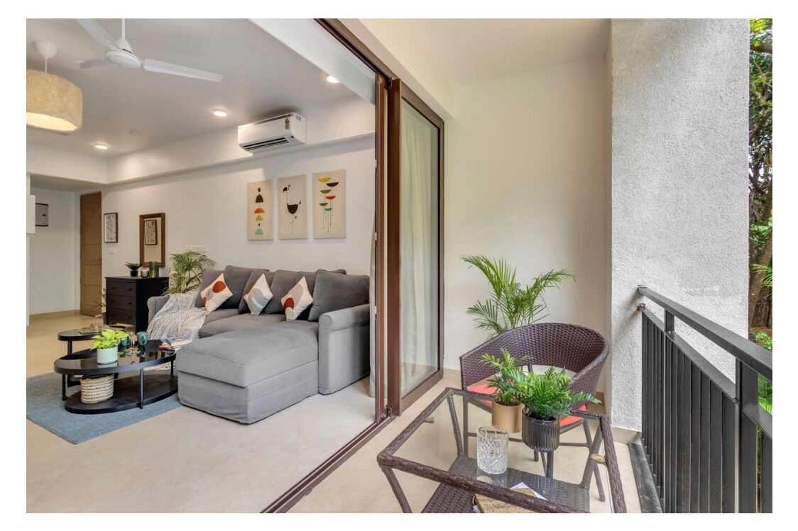 Apartamento | Área de estar | Smart TV 32 polegadas com canais digitais