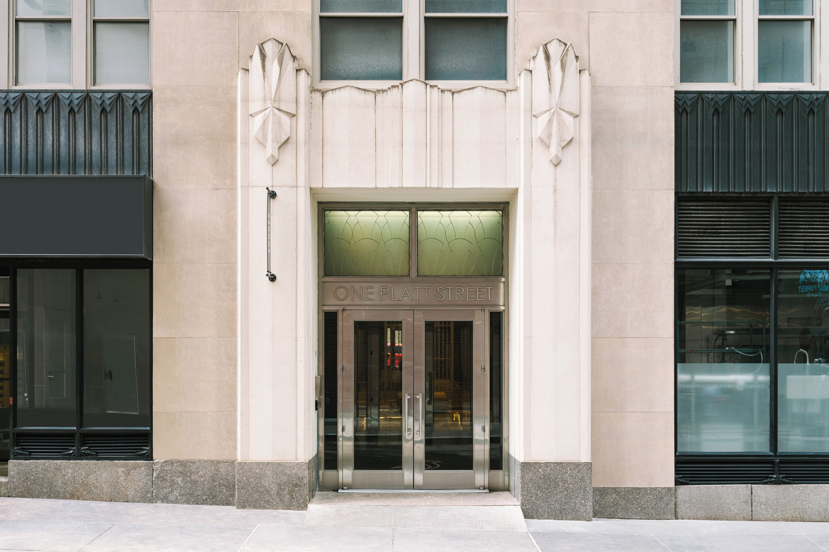 Entrada do alojamento