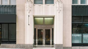 Entrada do alojamento