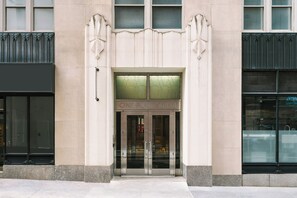 Entrada do alojamento