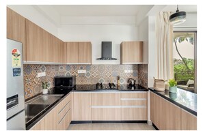 Vila, 3 quartos, para não fumantes, piscina particular | Cozinha privada