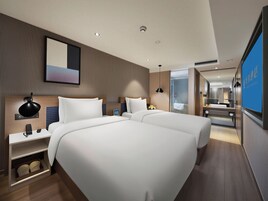 Quarto Twin Empresarial | Vista do quarto