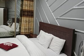 Quarto Duplo Deluxe, vista para a montanha