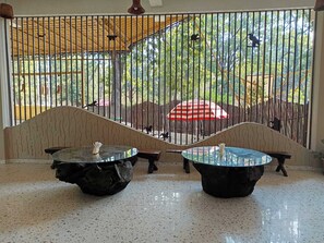 Sala de estar do lobby