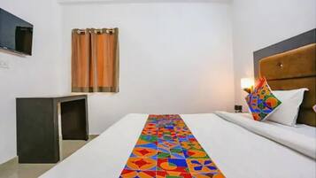 Lençóis de algodão egípcio, roupa de alta qualidade, cofre no quarto